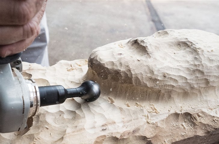 ARBORTECH Ball Gouge Grinder Attachment | Arbortech Tools AU | Arbortech